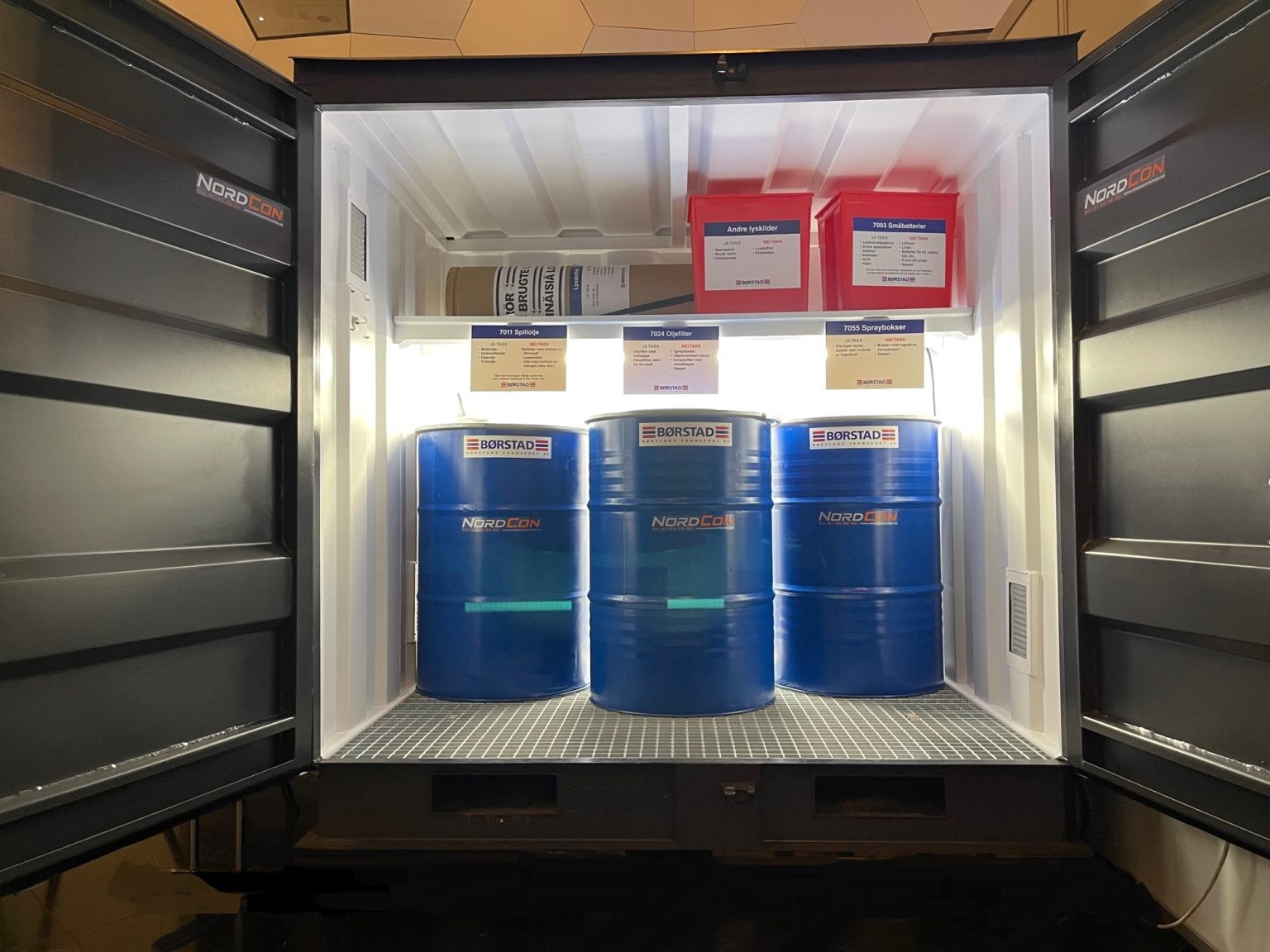 Børstad AS bruker miljøcontainere fra NordCon - Nordcon